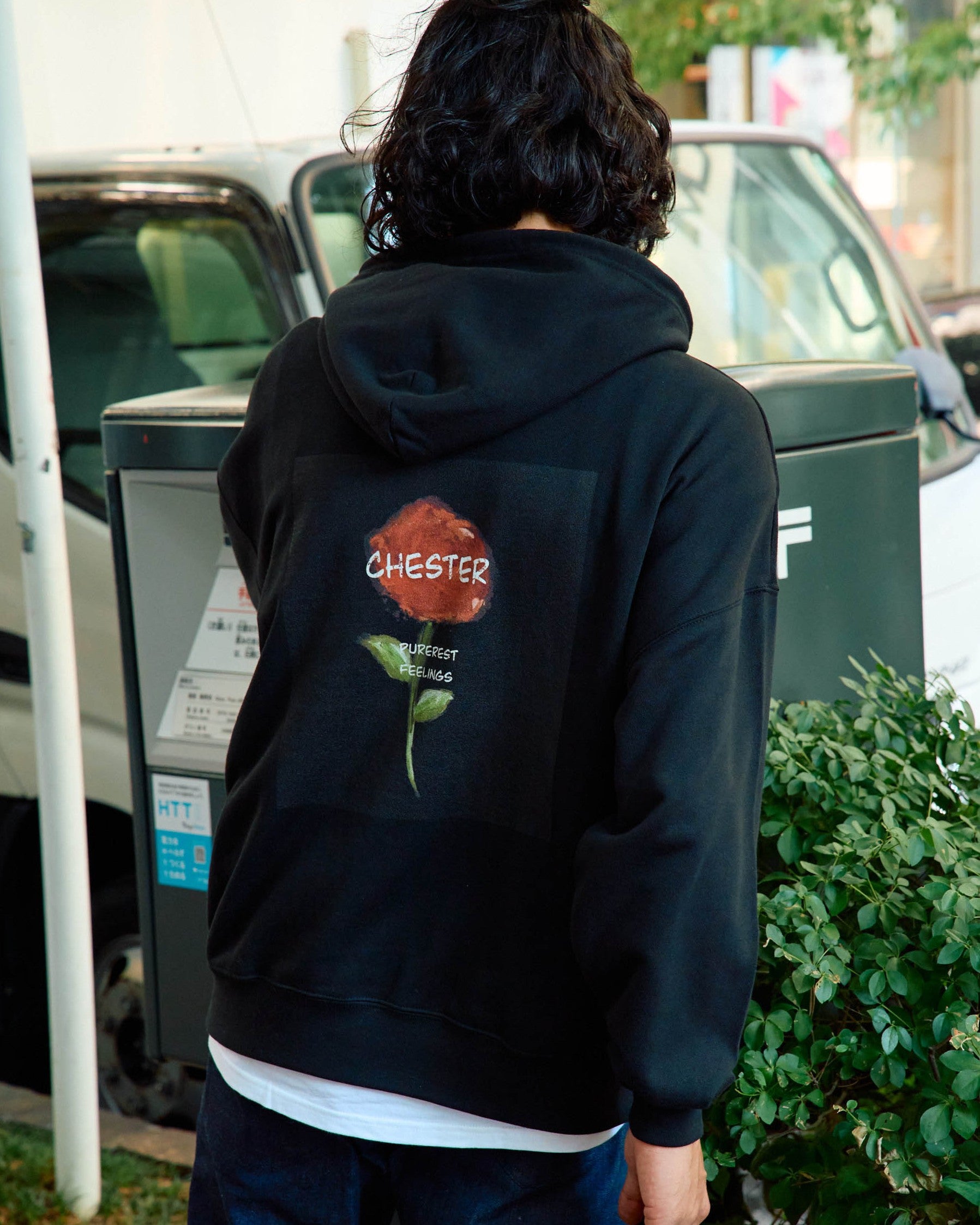 -Kate-（ｹｲﾄ）10.0oz roseバックプリントプルオーバーパーカー – Chester